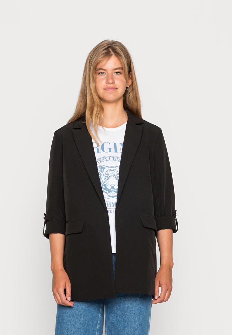 ONLY ONLKAYLE ORLEEN 3/4 LOOSE - Blazer - black/svart - Zalando.se