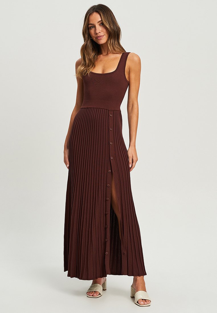 CALLI LANI - Neulemekko - chocolate/ruskea - Zalando.fi