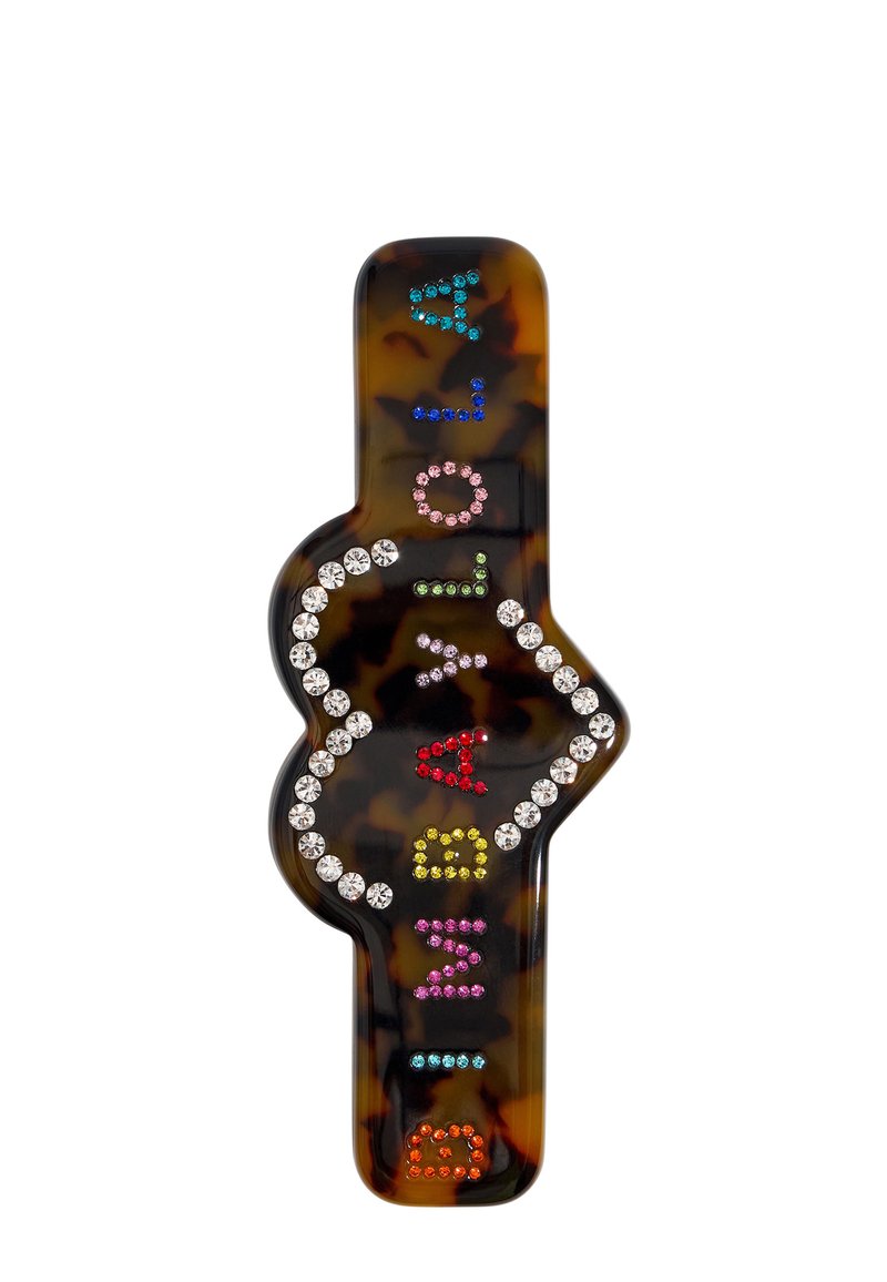 Bimba Y Lola RESIN LOGO - Hair styling accessory - brown - Zalando.ie