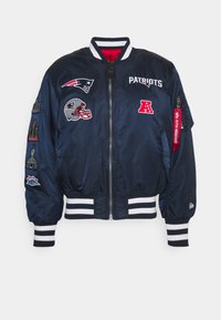 New Era NFL ALPHA INDUSTRIES NEW ENGLAND PATRIOTS BOMBER - Windbreaker ...