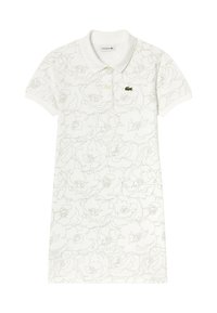 Lacoste Robe en jersey - blanc sbh/blanc - ZALANDO.FR