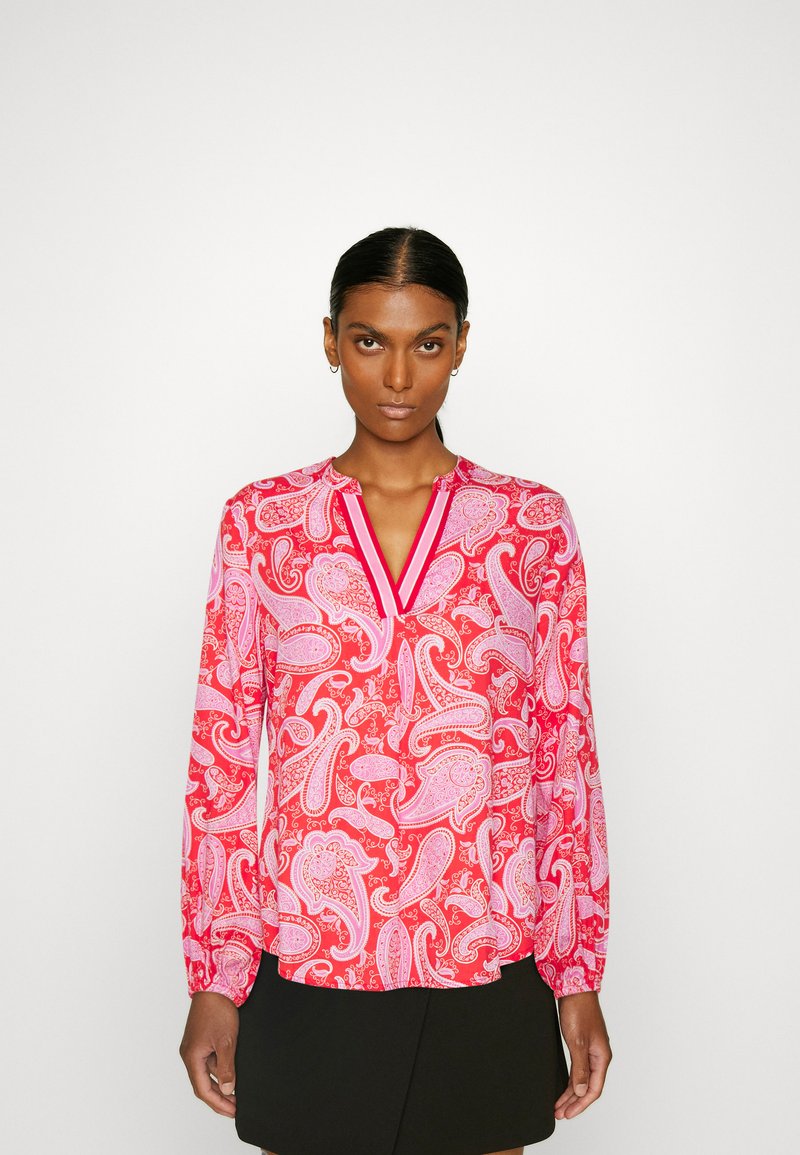 Emily Van Den Bergh Blouse Blus Redpinkröd
