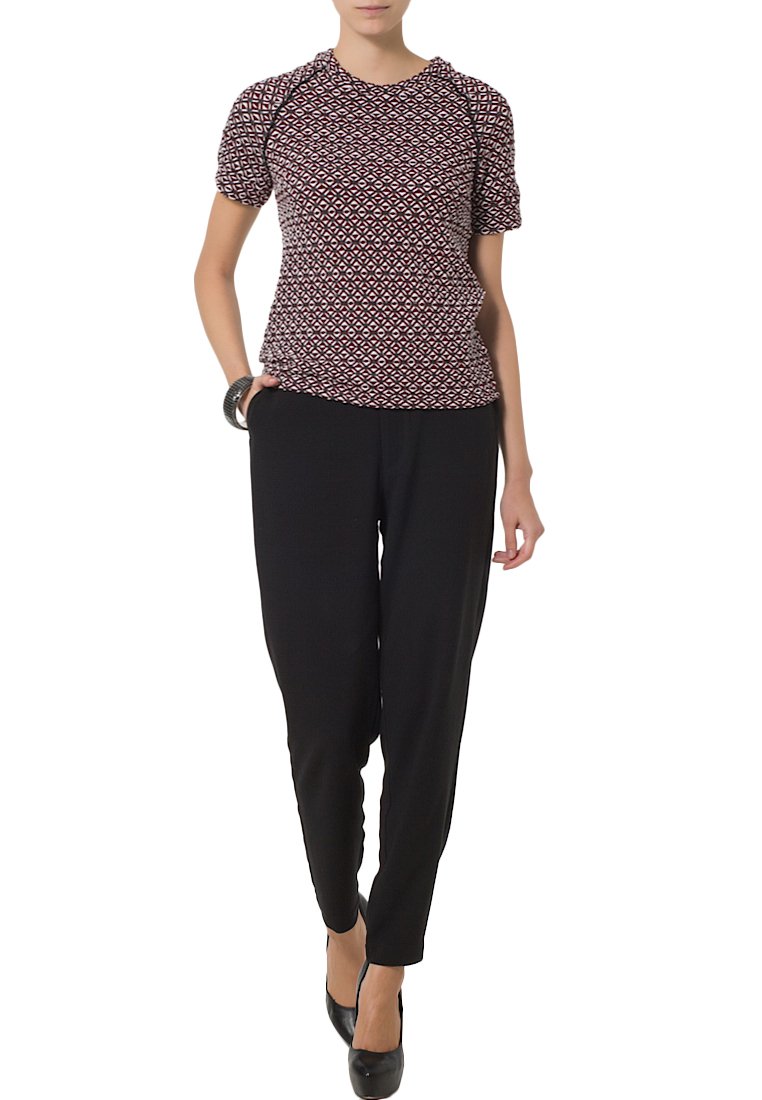 Rodebjer RIVER - Tygbyxor - black/svart - Zalando.se