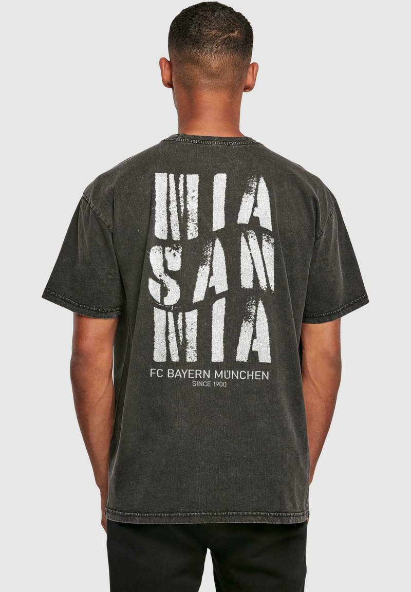 FC Bayern München 1900 ACID WASHED HEAVY - Vereinsmannschaften - black ...
