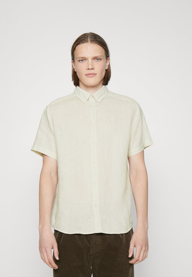 Les Deux KRIS LINEN SHIRT - Camisa - ivory/crema - Zalando.es