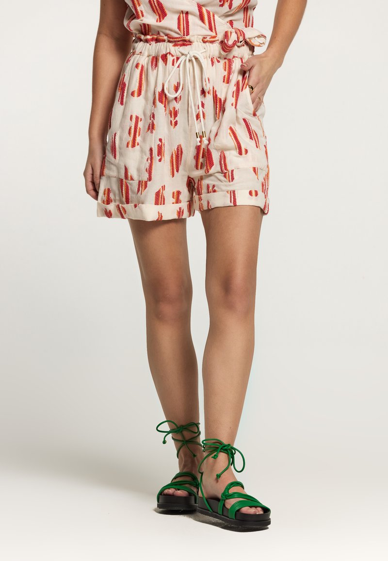 Shiwi MARRAKECH - Shorts - jet stream white/white - Zalando