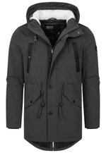 INDICODE JEANS INBENICIO - Wintermantel - raven/anthrazit - Zalando.at