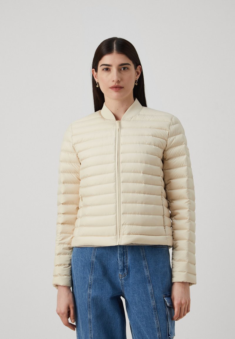 Calvin Klein PACKABLE SUPER PADDED - Down jacket - wood ash/beige ...