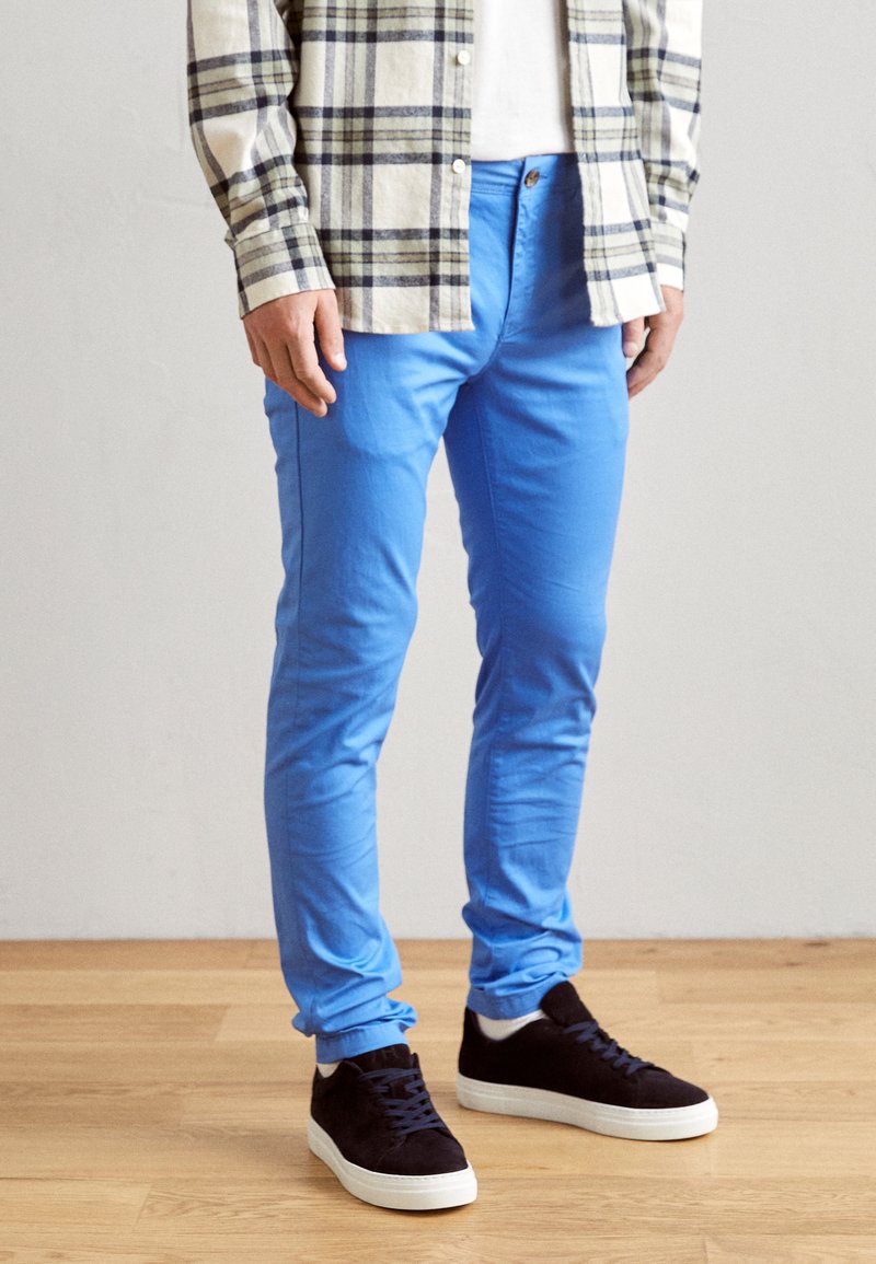 Scotch & Soda MOTT SEASONAL ESSENTIAL - Chinos - rhythm blue/blue - Zalando