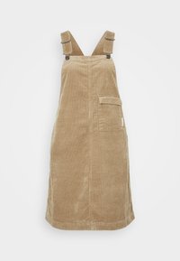 Marc O'Polo DENIM DRESS FLAP POCKET - Robe de jour - pumice stone/beige ...