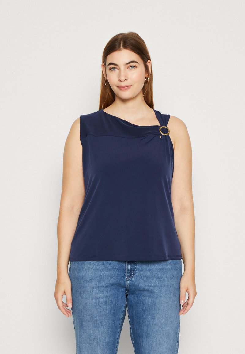 MICHAEL Michael Kors O RING TANK - Top - midnightblue/dark blue ...