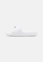 Lacoste CROCO 1.0 - Papuci - white/green/alb natural - Zalando.ro
