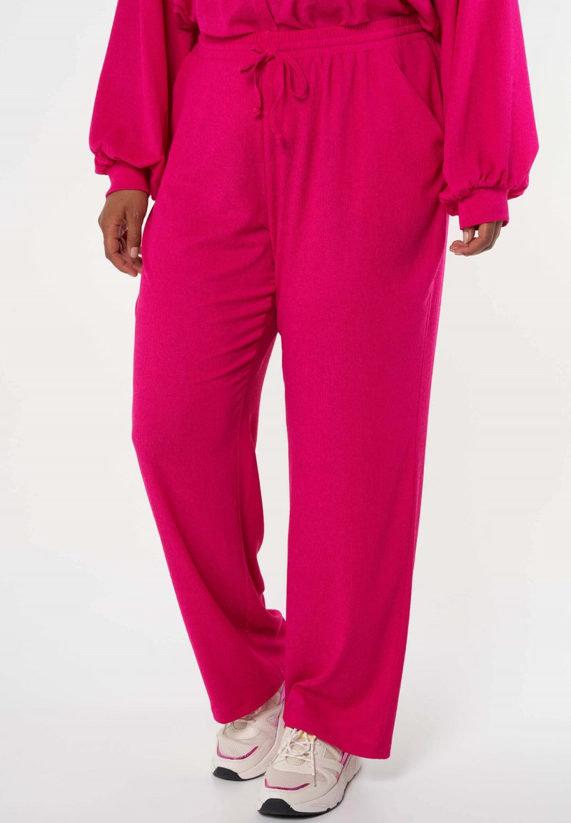 MS Mode M-ANNE - Broek - pink/donkerroze - Zalando.be
