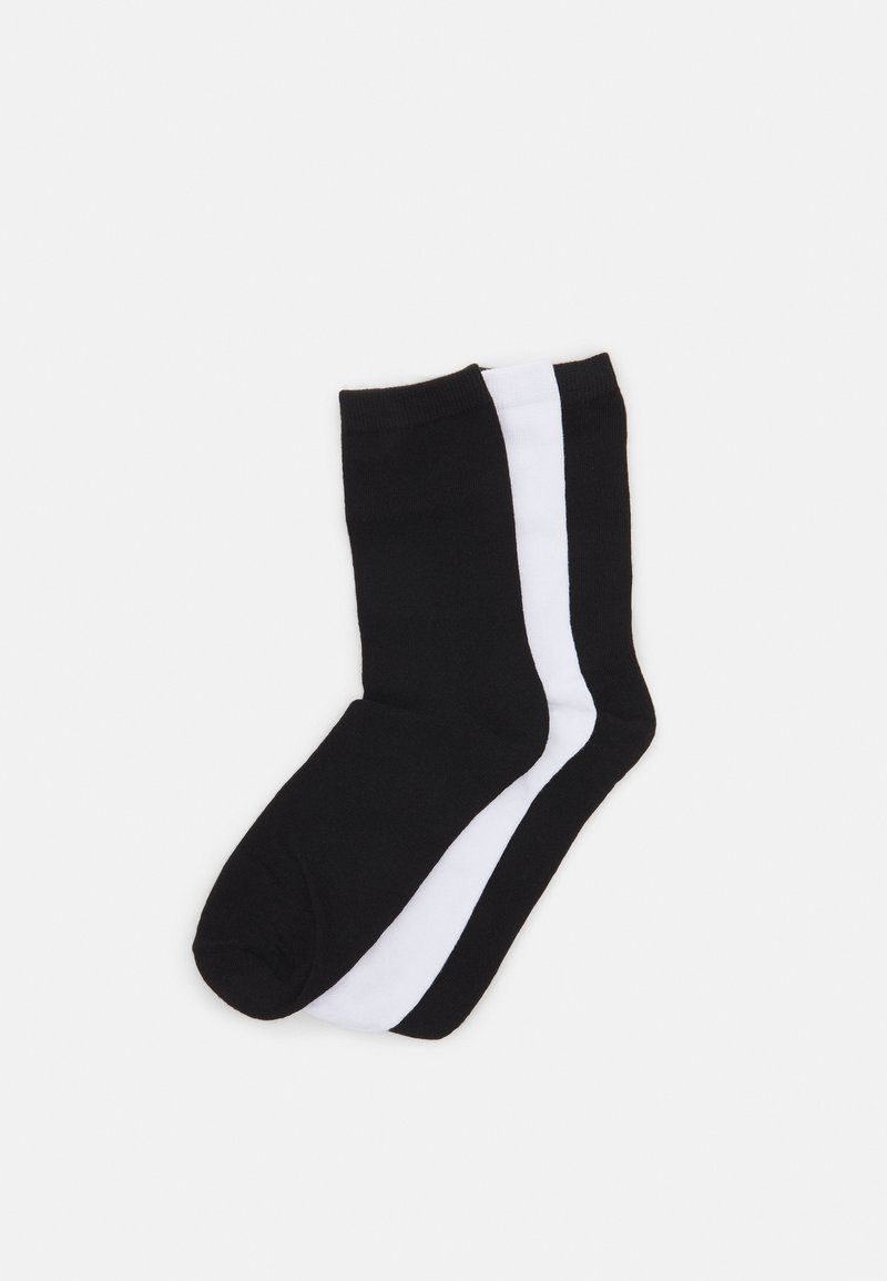 Vero Moda VMSANDRA SOCK 3 PACK - Calcetines - black/white/blanco ...