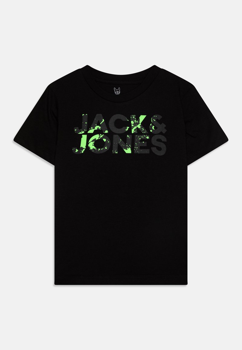 Jack & Jones Junior JJCOMMERCIAL TEE CREW NECK - T-shirts print - black ...
