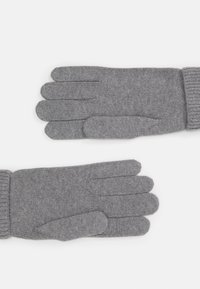 Tommy Hilfiger ESSENTIAL FLAG GLOVES - Fingerhandschuh - medium grey heather/grau - Zalando.ch