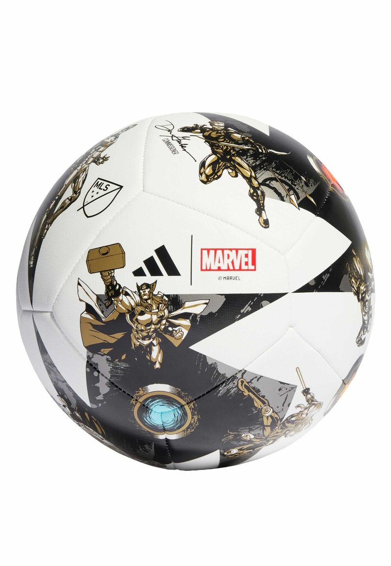 adidas Performance Football - black white iron metallic gold metallic ...