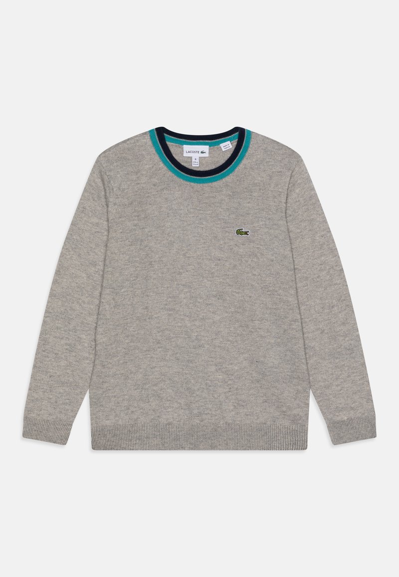 Lacoste ESSENTIALS UNISEX - Jersey de punto - silver chine/multi ...