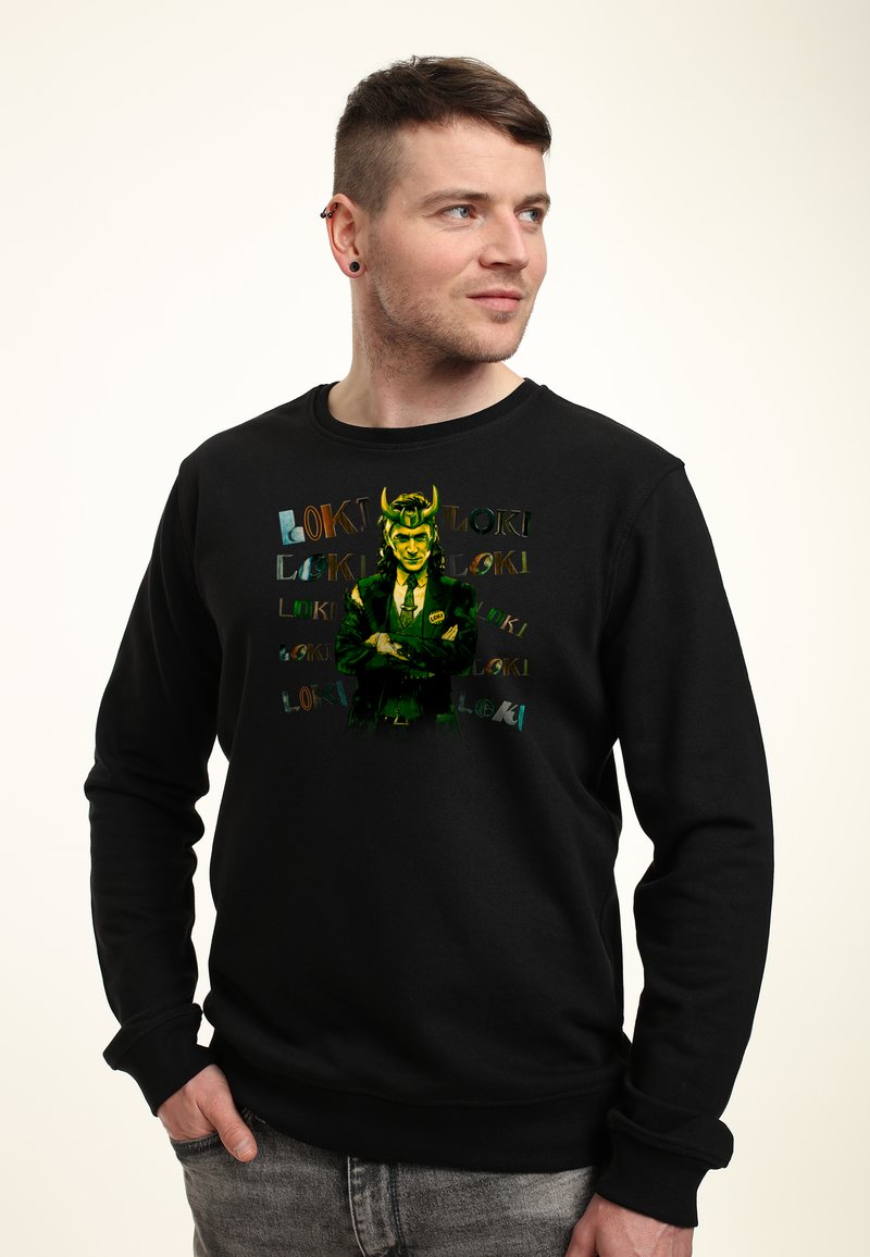 Marvel LOKI CHAOTIC - Sweater - black/zwart - Zalando.nl