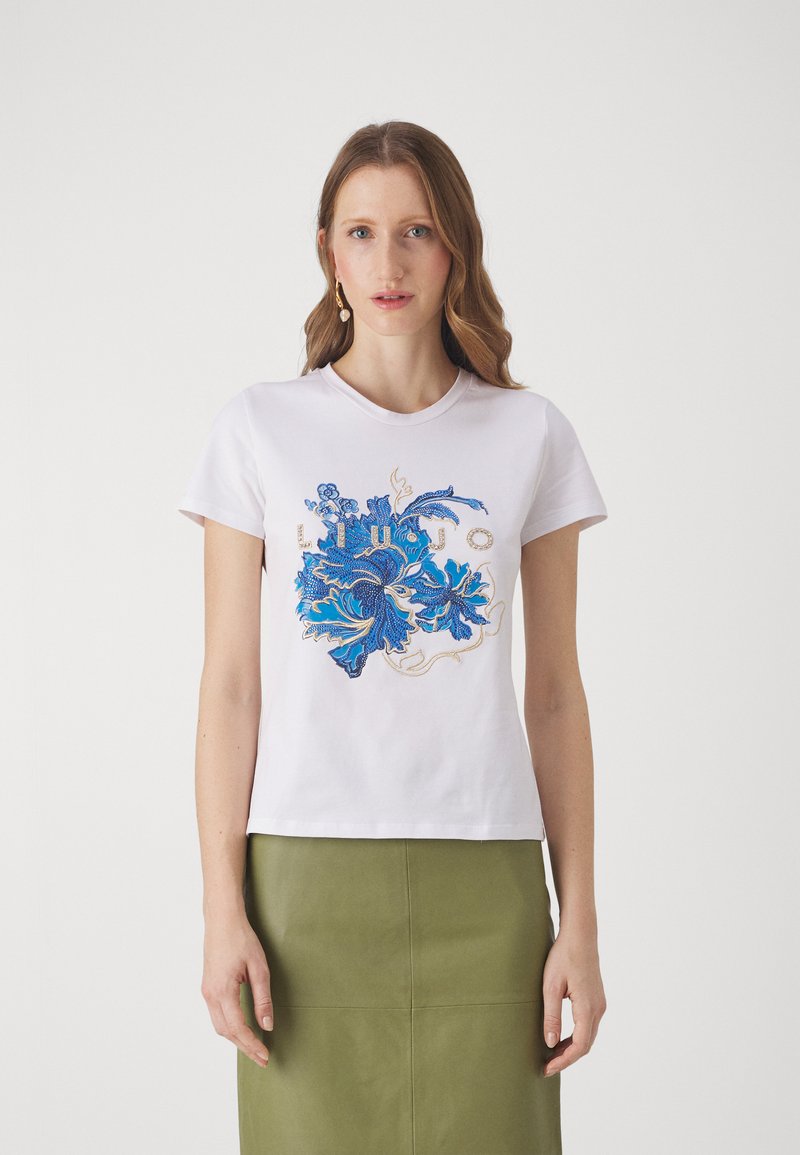 LIU JO MODA - T-shirt print - flow/wit - Zalando.nl