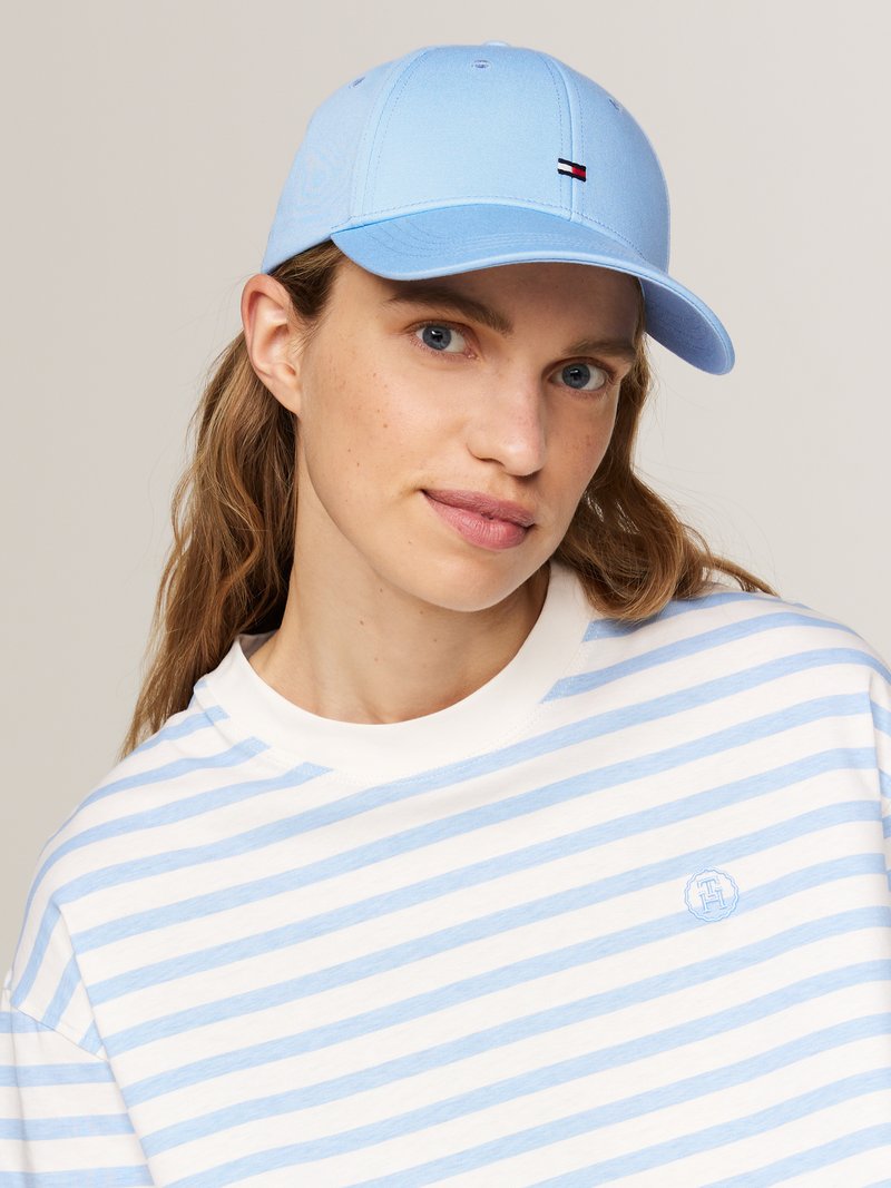 Tommy Hilfiger ESSENTIAL FLAG - Cap - vessel blue/light blue - Zalando.co.uk