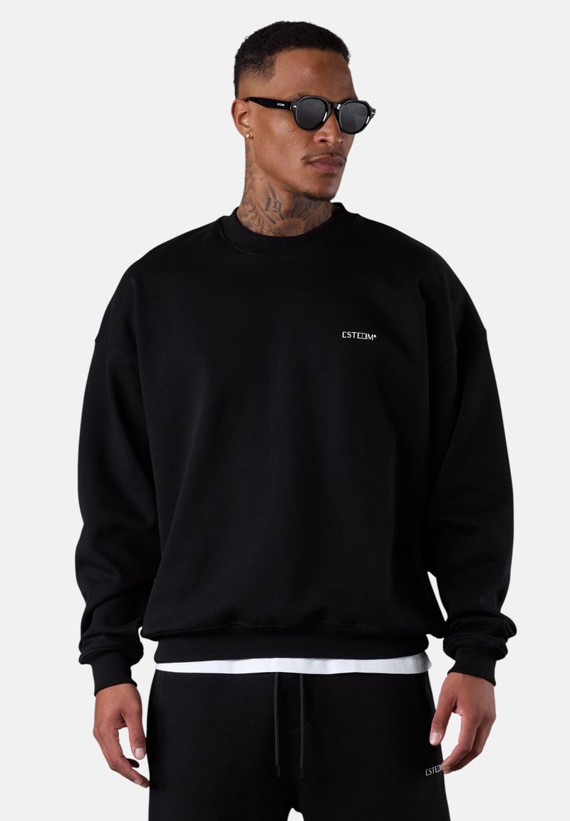 ESTEEM DISCREET OVERSIZED - Sweatshirt - black/schwarz - Zalando