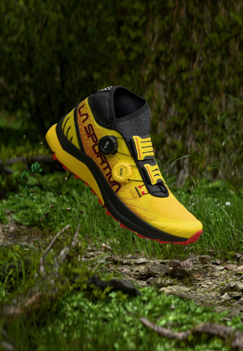 La Sportiva JACKAL II BOA - Metsajooksu tossud - yellow/black/must ...