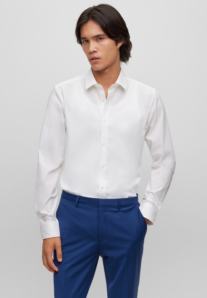HUGO ELISHA - Formal shirt - open white seventynine/white - Zalando.co.uk