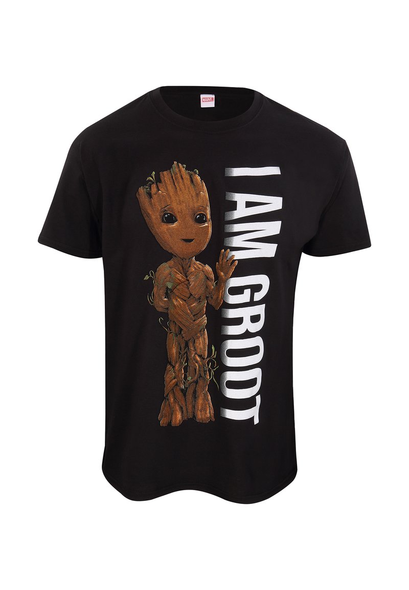 Henry Tiger MARVEL STUDIOS I AM GROOT - T-Shirt print - black/schwarz - Zalando.de