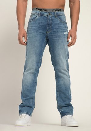 Blend BHJOE BT - Jeans Relaxed Fit - denim middleblue/blue denim ...