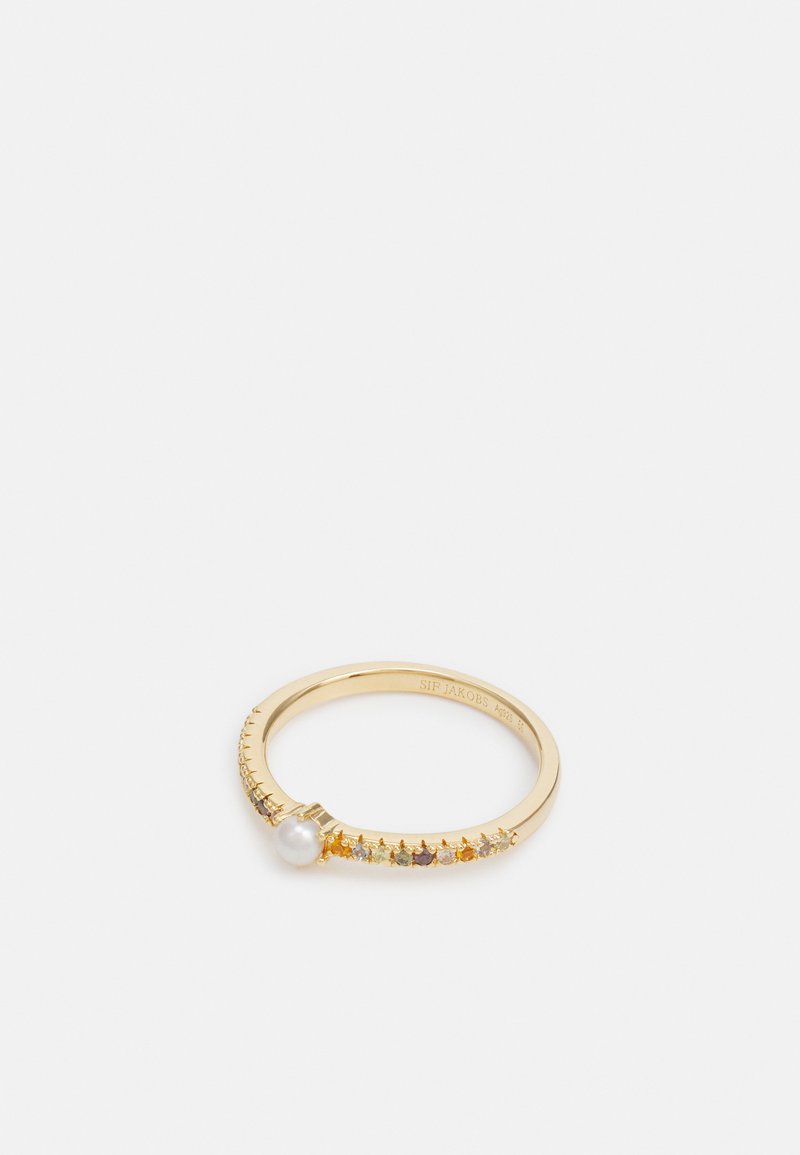 Sif Jakobs Jewellery ELLERA PERLA UNO - Ring - gold-coloured - Zalando.de
