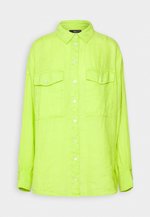 Replay Button-down blouse - neon green - Zalando.co.uk