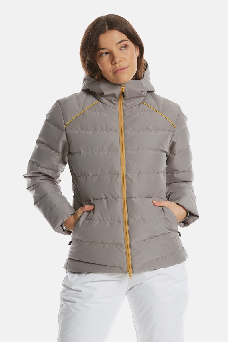 Jeff Green LIA - Down jacket - black deep frost/grey - Zalando.de