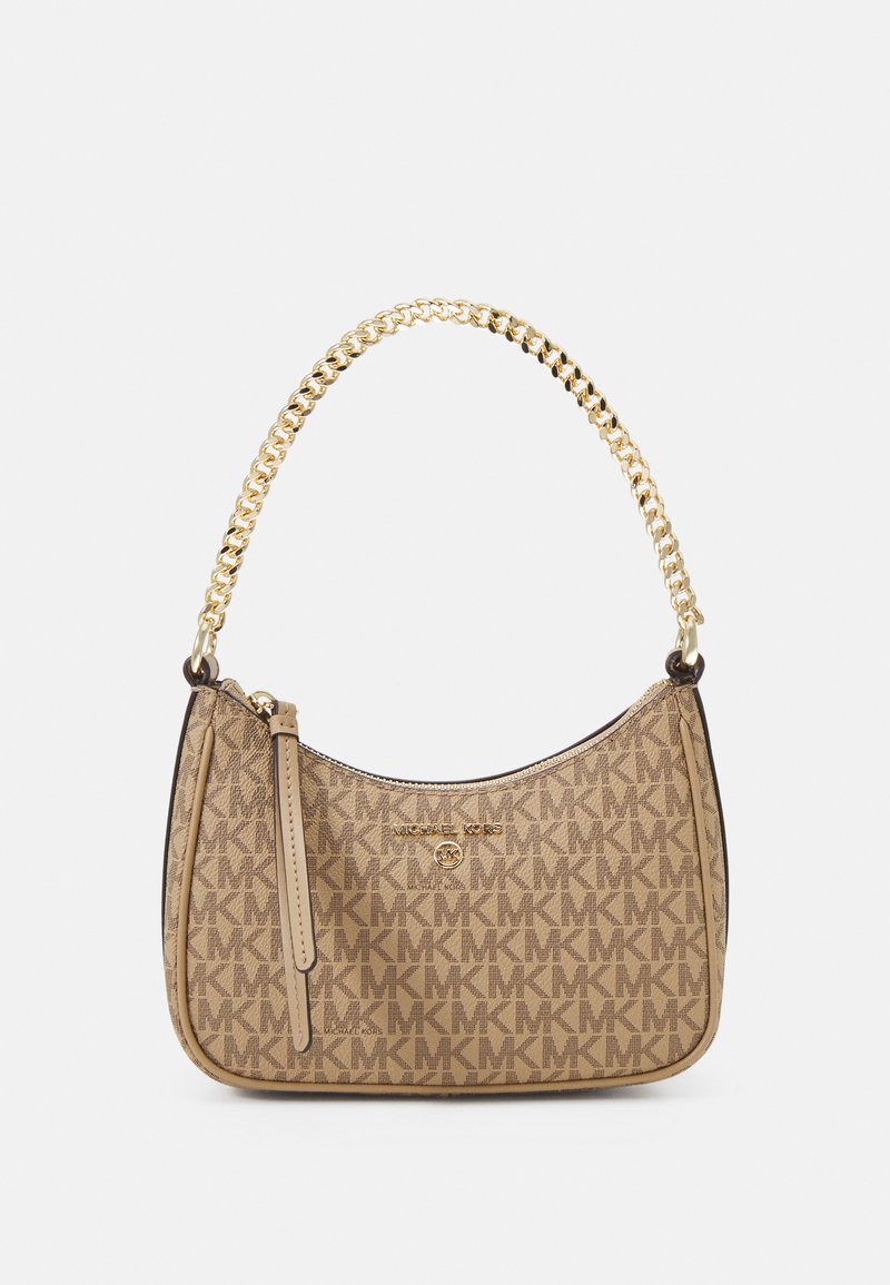 MICHAEL Michael Kors JET CHARM CHAIN POUCHETTE - Handbag - camel - Zalando