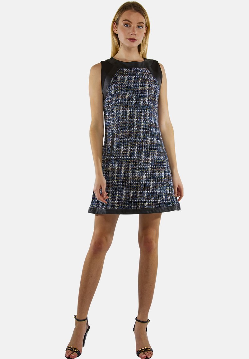 TOOche TWEED - Day dress - blau/blue - Zalando.de