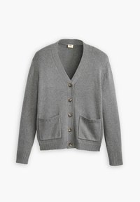 Levi's® BOYFRIEND POCKET - Strickjacke - oatmeal heather/grau - Zalando.de