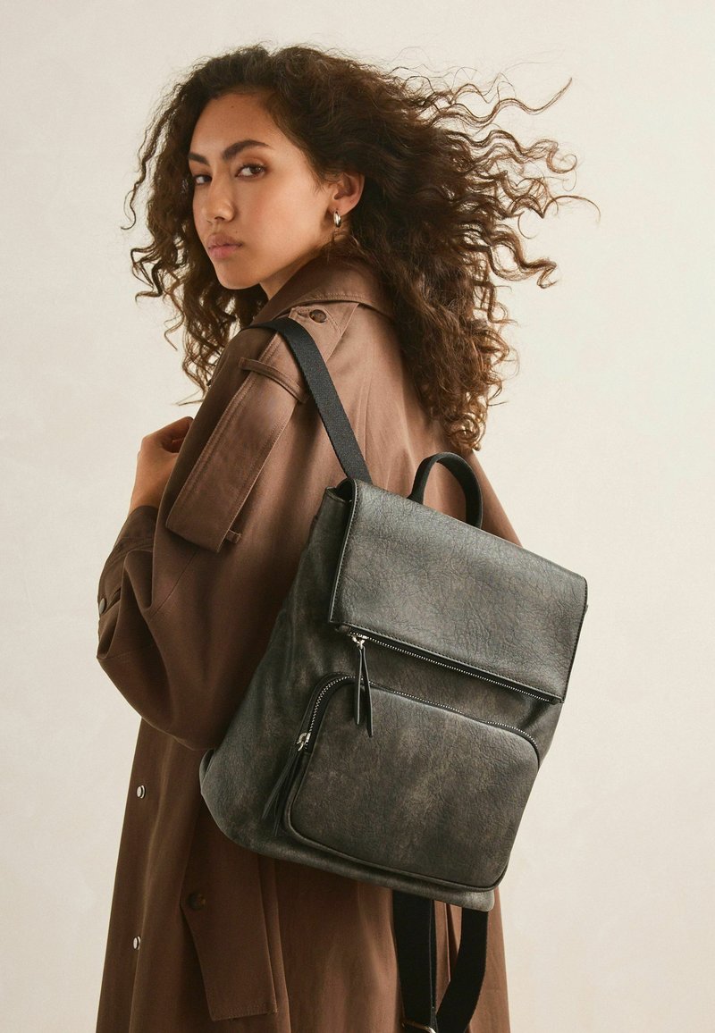 Next REGULAR FIT - Rucksack - black - Zalando