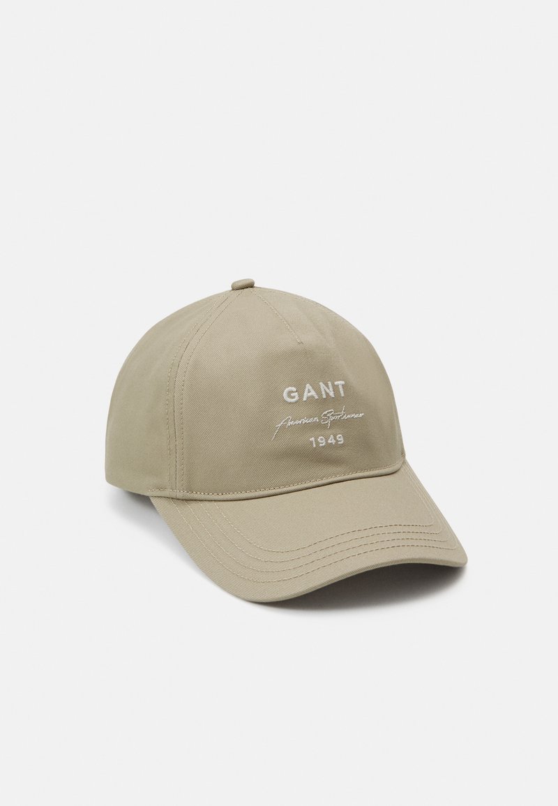GANT LOGO SCRIPT UNISEX - Cap - dried khaki/khaki - Zalando.de