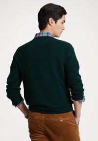 Polo Ralph Lauren LONG SLEEVE - Strickpullover - hunt club green/grün - Zalando.de