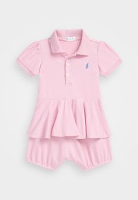 Polo Ralph Lauren BABY PEPLUM ONE PIECE SHORTALL - Tuta jumpsuit ...