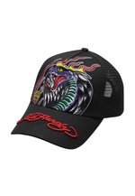 Ed Hardy SNAKE-FLAME - Gorra - black black/negro - Zalando.es
