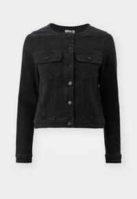 Vero Moda VMMEDUSA SLIM JACKET - Jakna iz džinsa - black/črn džins ...