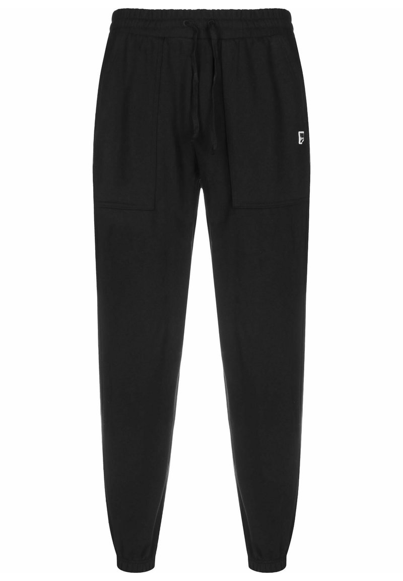 Puma DOWNTOWN - Tracksuit bottoms - puma black/black - Zalando.ie