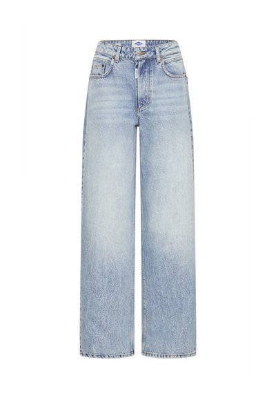 BALL SAGA STRAIGHT - Jeans Relaxed Fit - medium blue indiigo/bluedenim ...