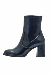 Tamaris Stiefelette - navy patent/blau - Zalando