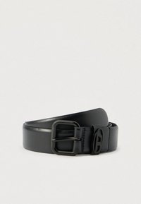 Diesel 1DR OVAL UNISEX - Riem - black/zwart - Zalando.nl