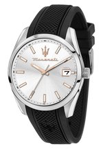 Maserati ATTRAZIONE KOLLEKTION - Uhr - silber/schwarz/weiß/silberfarben ...