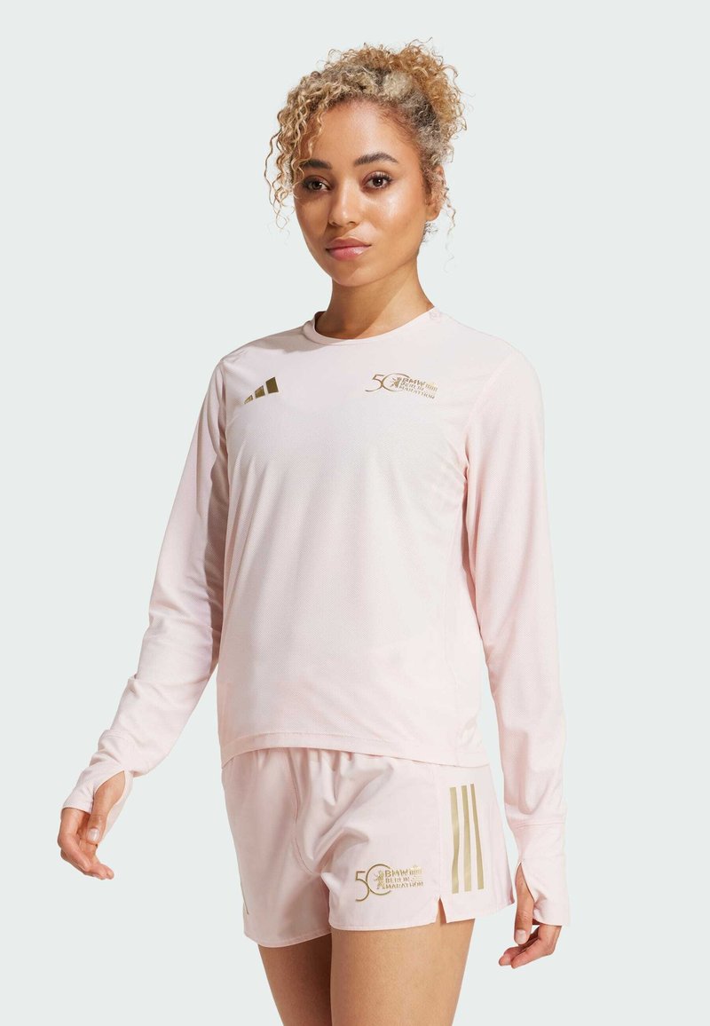 adidas Performance Long sleeved top - sandy pink/pink - Zalando.ie