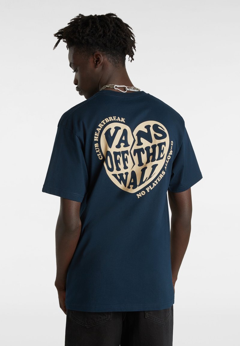 Vans NO PLAYERS - Print T-shirt - navy/dark blue - Zalando