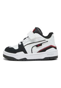 Puma SLIPSTREAM BBALL MIX - Lauflernschuh - white black/weiß - Zalando.at